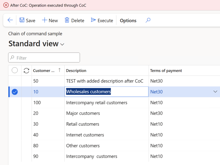 D365/X++ Chain of Command - codeadvanced.tech